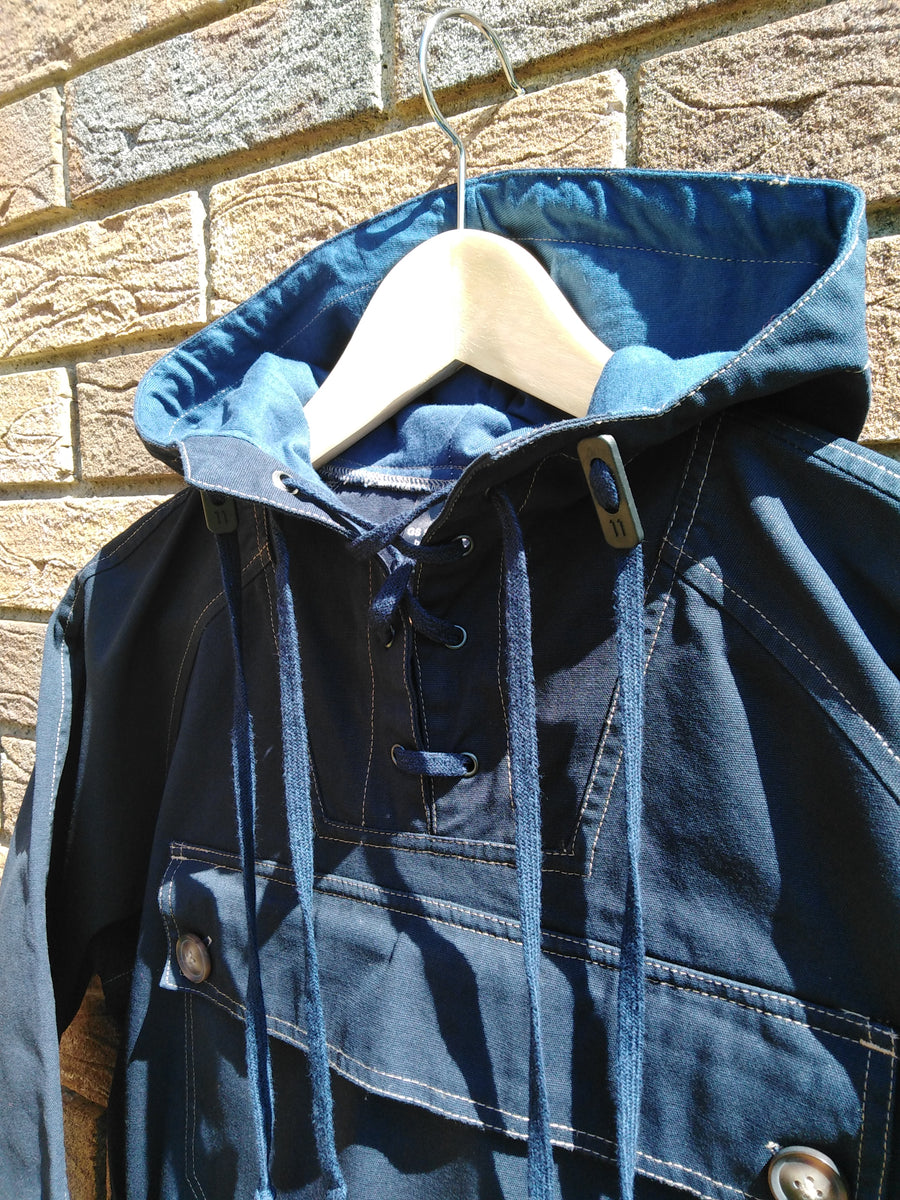 NAVY MARINE SMOCK – Justintoscooters