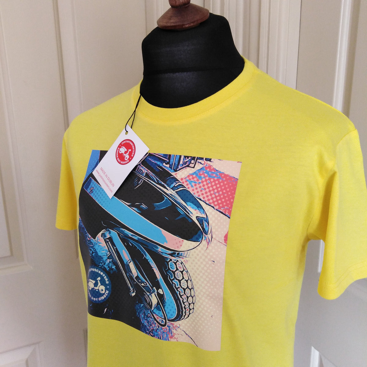 FENDER POP ART SCOOTER T-SHIRT – Justintoscooters